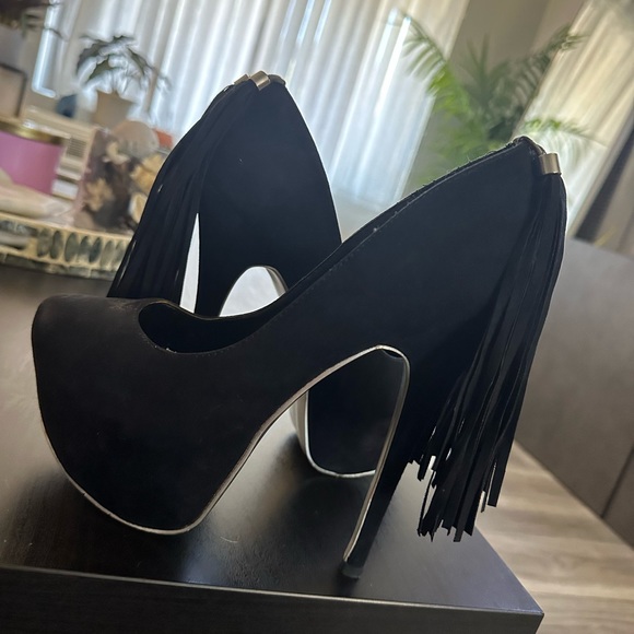 Forever 21 | Shoes | Vintage Forever 2 Tassel Platform Heels | Poshmark